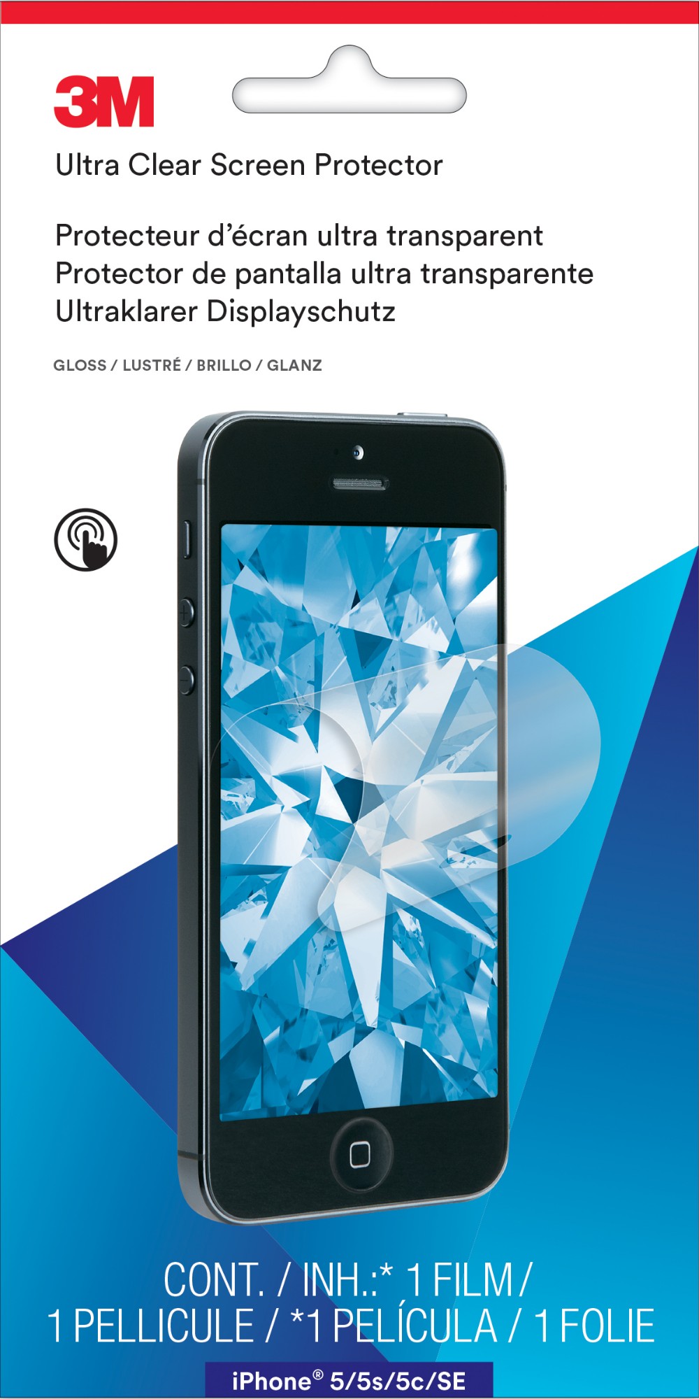 3M NV828748 Clear screen protector Apple 1 pc(s), 2 in distributor ...