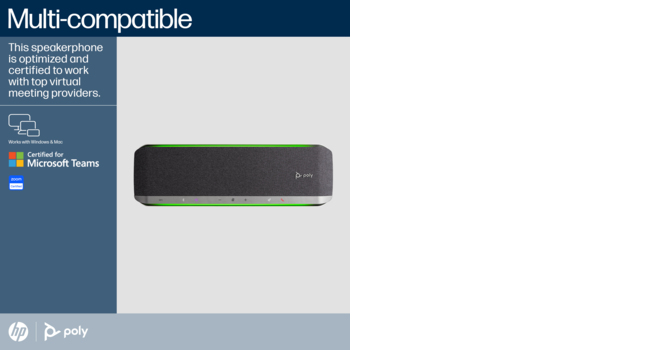 POLY Sync 60 Microsoft Teams Certified Speakerphone, 331 in distributor ...