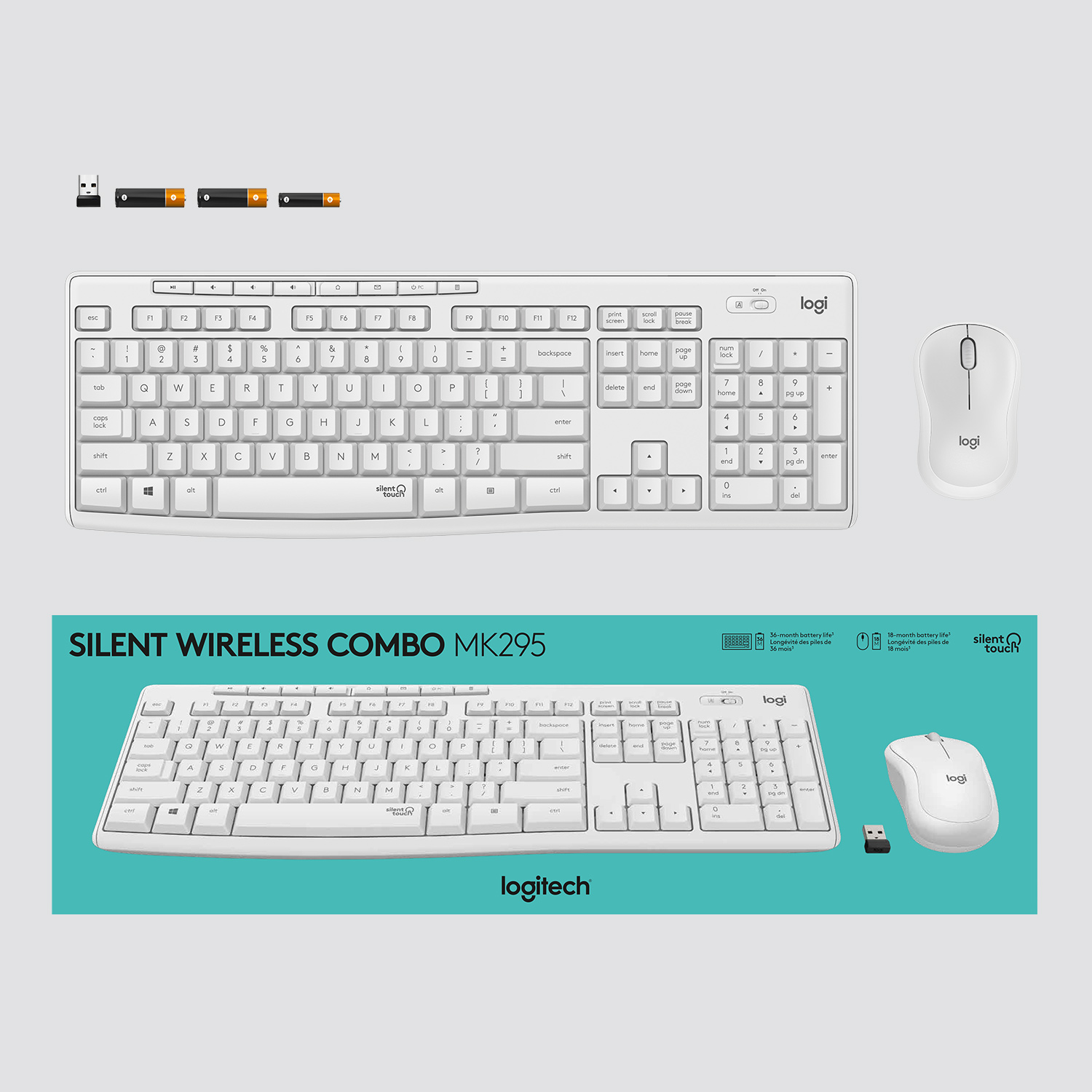 Logitech MK295 Silent Wireless Combo, 11 in distributor/wholesale stock ... Logitech MK295 Silent Wireless Combo, 11 in distributor/wholesale stock ...