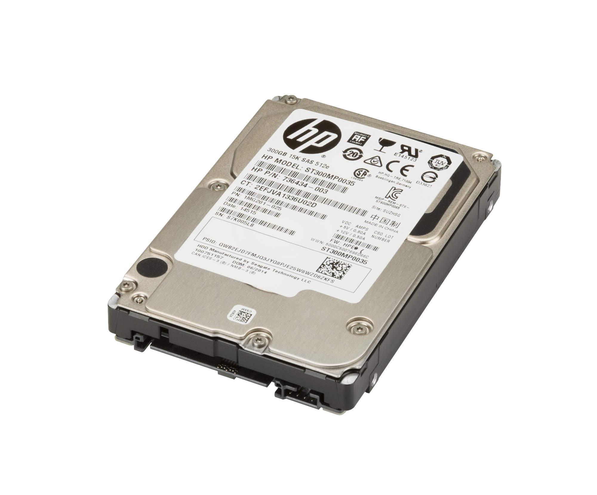 HP 300GB SAS 15K SFF Hard Drive, 0 in distributor/wholesale stock for ...