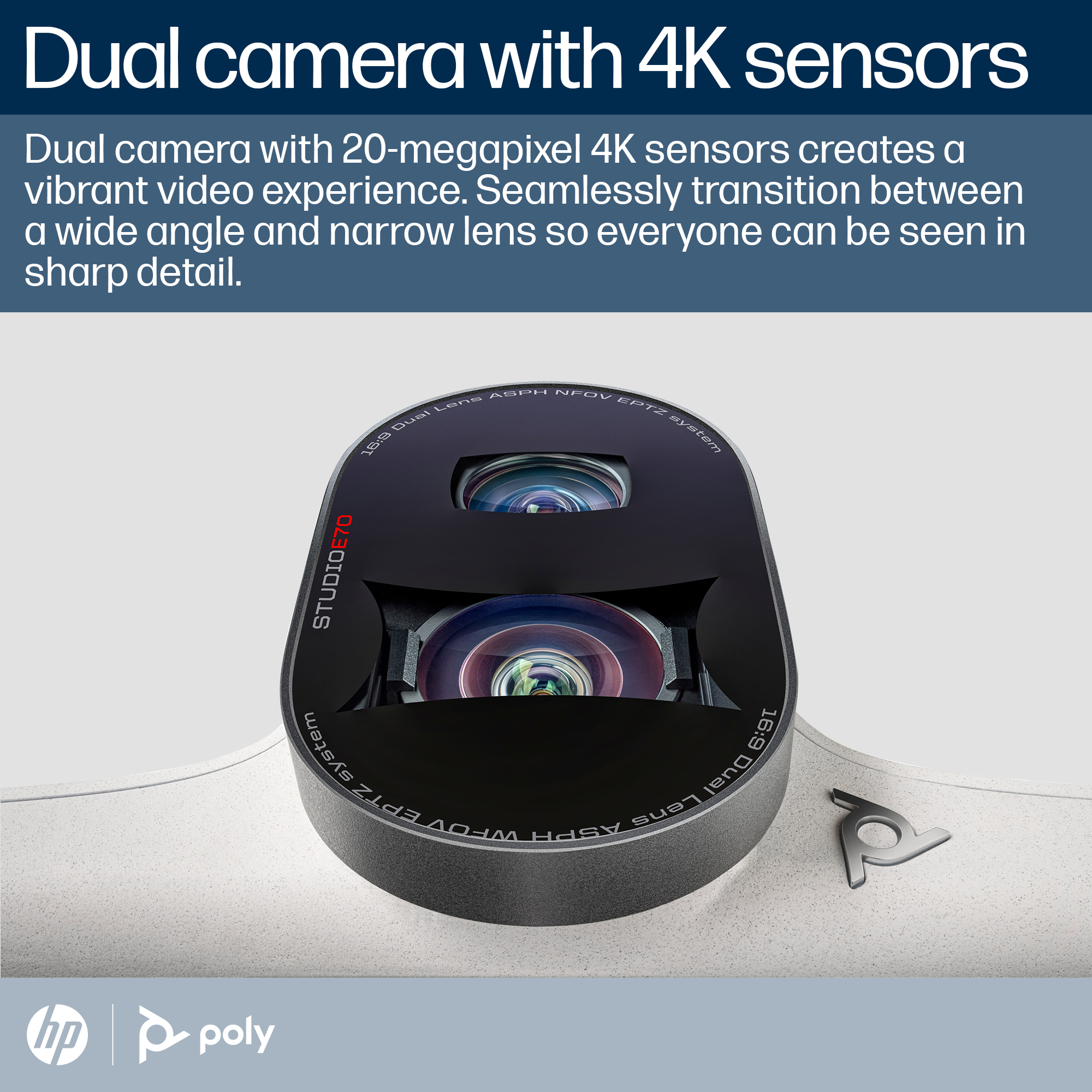 Poly Studio E70 Smart Camera, 66 in distributor/wholesale stock for ...