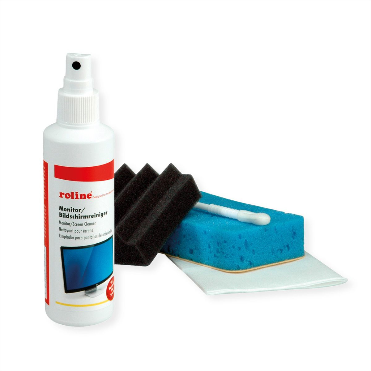 ROLINE 19.04.4140 equipment cleansing kit Keyboard, Laptop, PC, Screens ...
