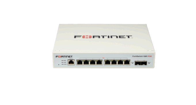 Fortinet FS-108F network switch Managed L2+ Gigabit Ethernet (10/100/1000) White, 0 in ...